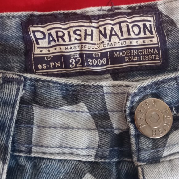 Parish Nation | Jeans | Parish Nation Mens Printed Jeans | Poshmark